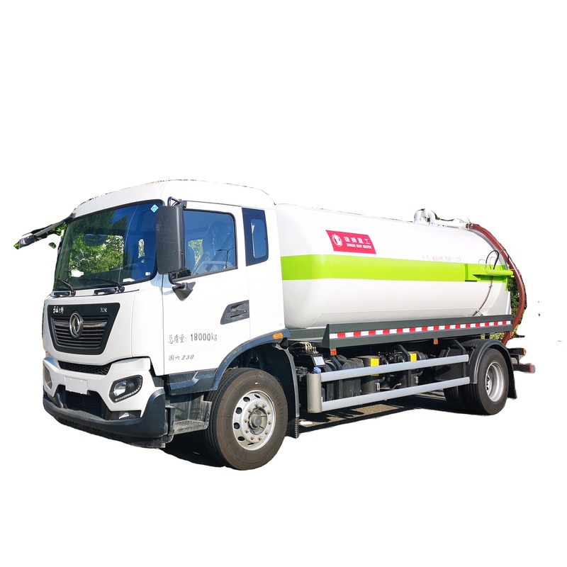 Sewage Disposal Dongfeng Chassis 11 M3 Jetting Truck Septic Tank Vacuum ...